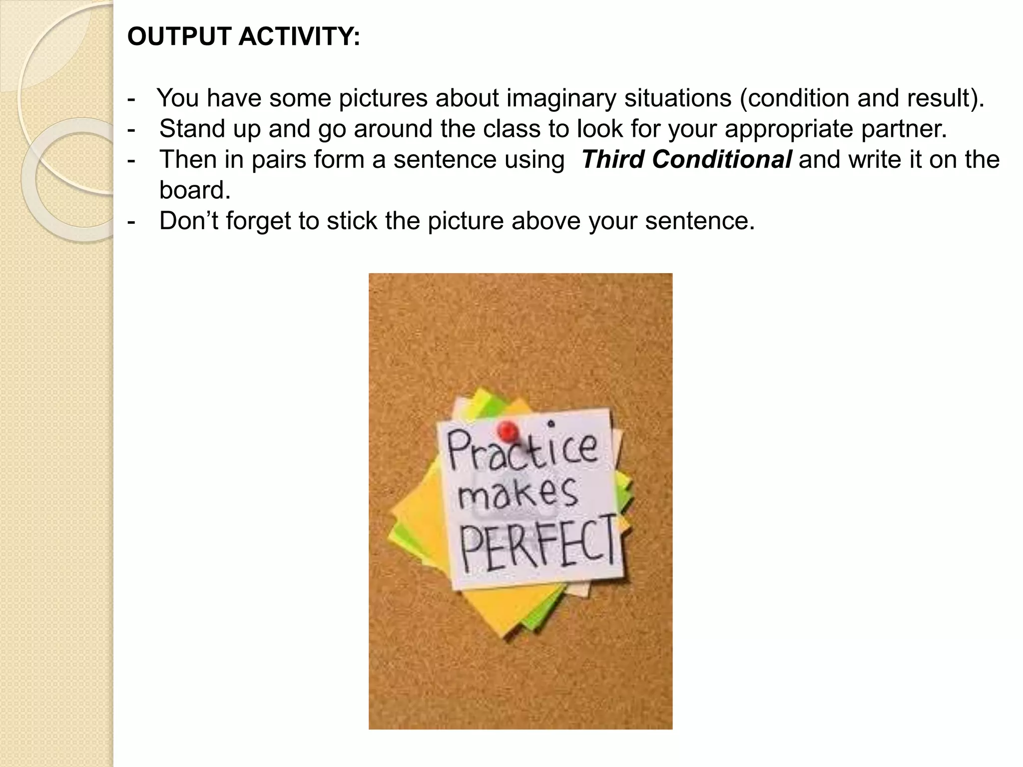 Class demo third conditional | PPT