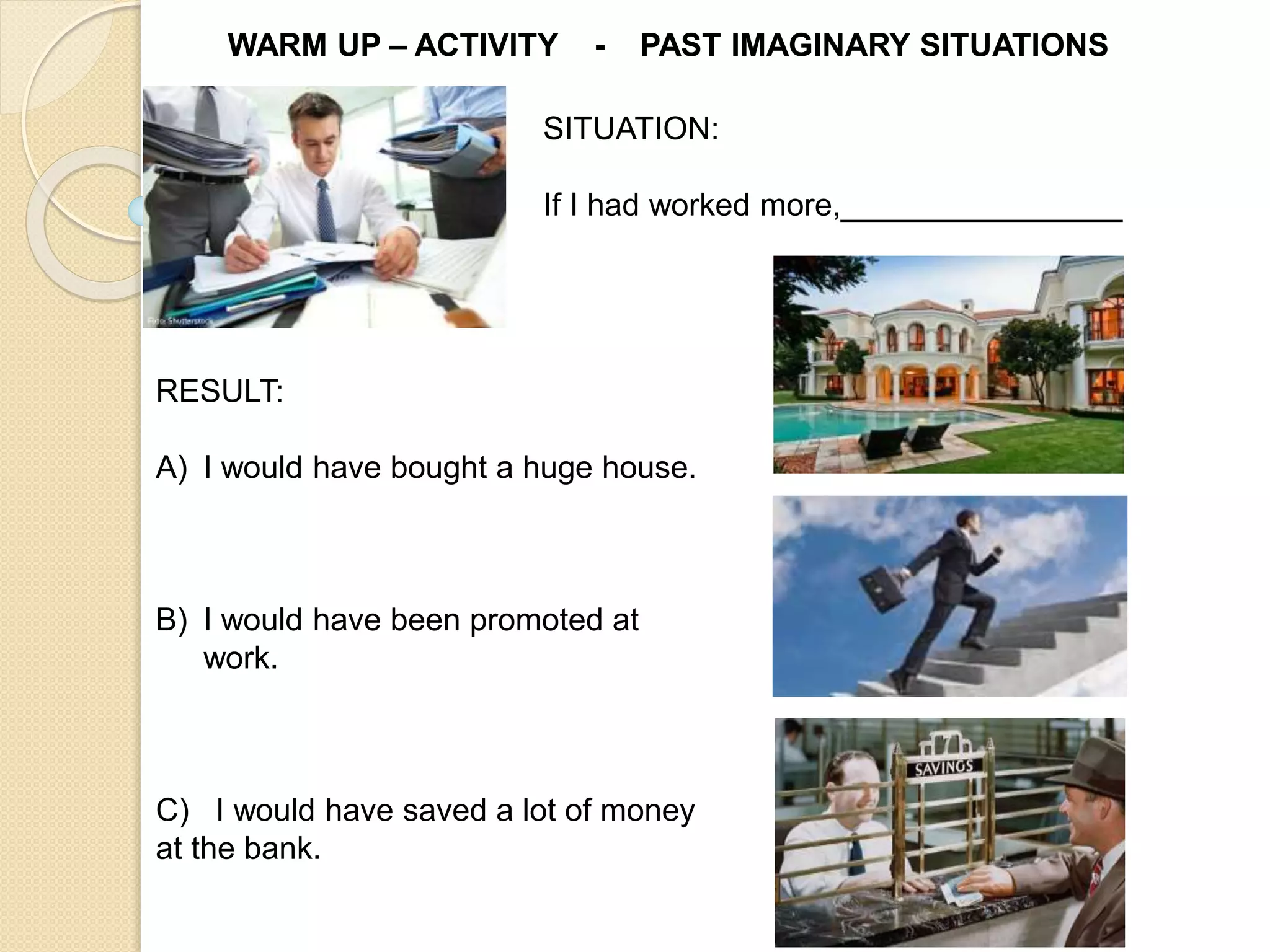 Class demo third conditional | PPT