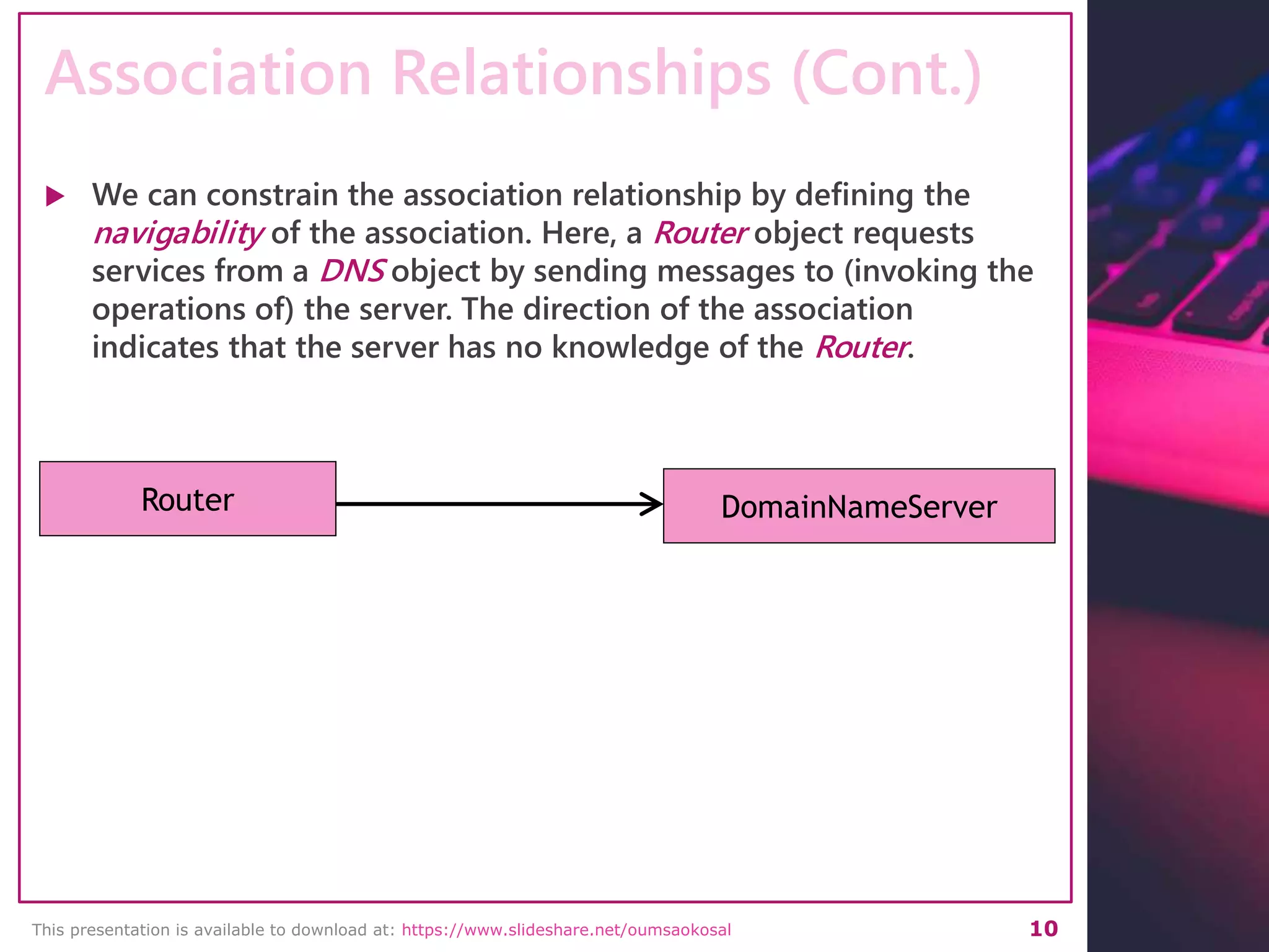 Class Diagram | OOP and Design Patterns by Oum Saokosal | PPTX