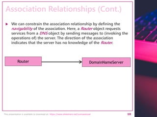 Class Diagram | OOP and Design Patterns by Oum Saokosal | PPTX