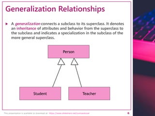 Class Diagram | OOP and Design Patterns by Oum Saokosal | PPTX