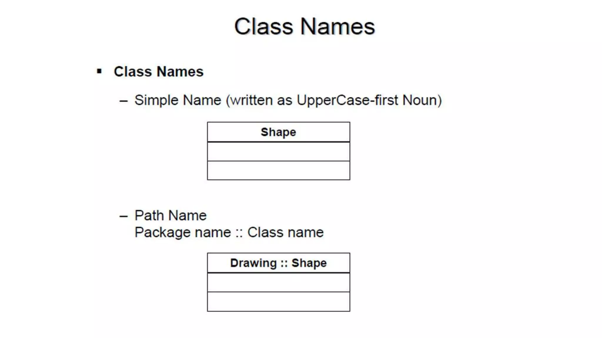 Class Diagram Ppt Free Download 