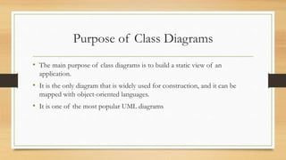 classdiagram.pptx | Programming Languages | Computing
