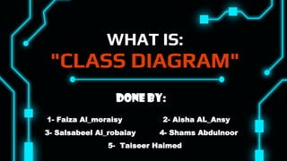 CLASS DIAGRAM in oop Class Diagram PowerPoint .pdf