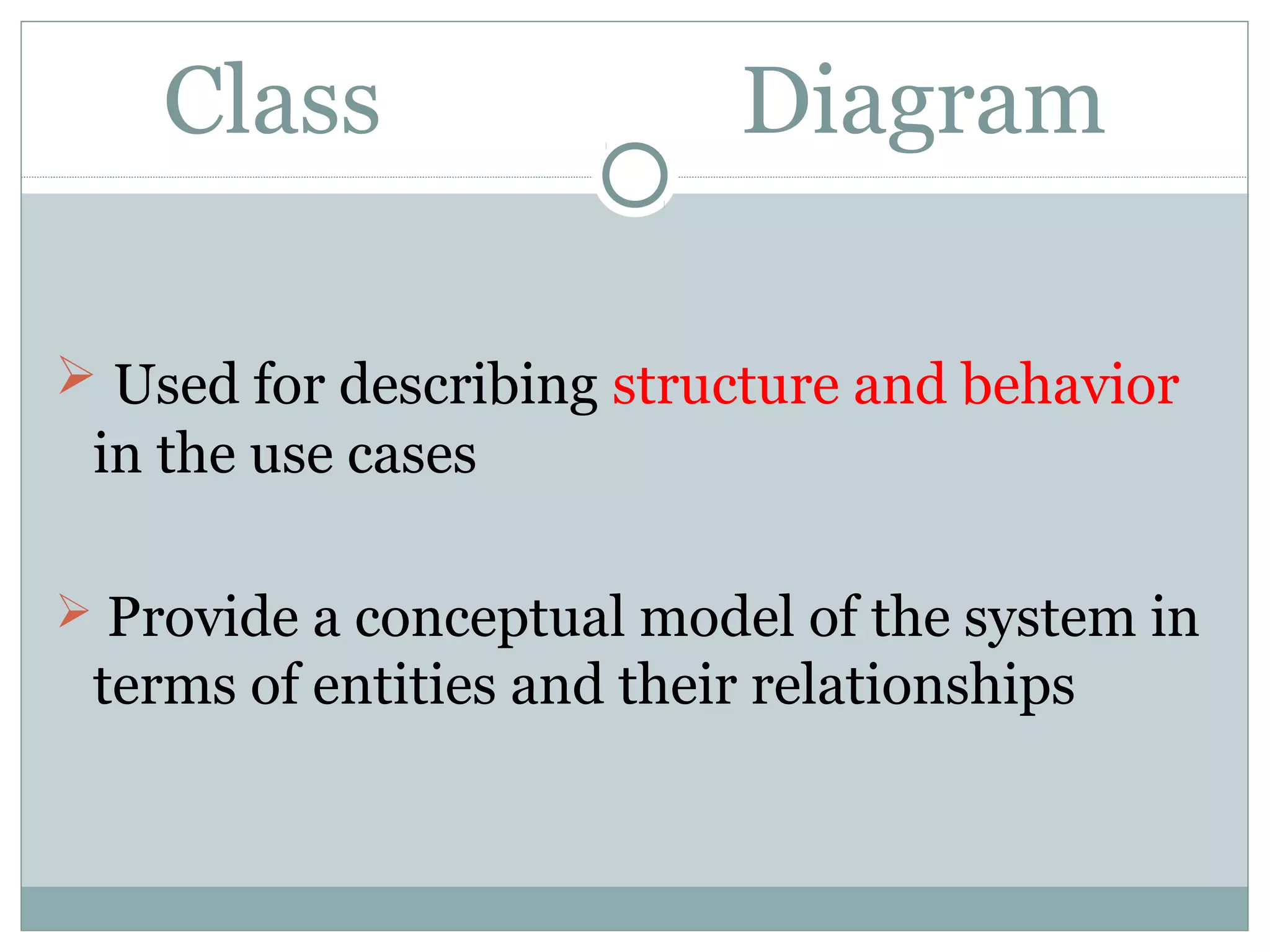 Class diagram presentation | PPT