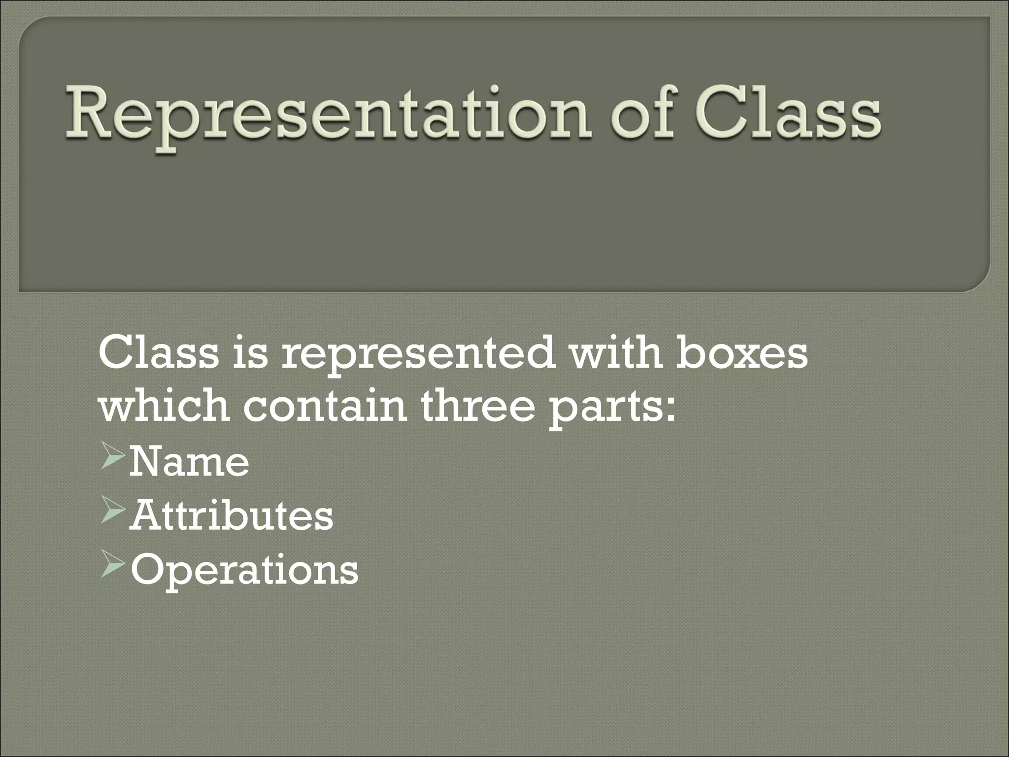 Class diagram presentation | PPT