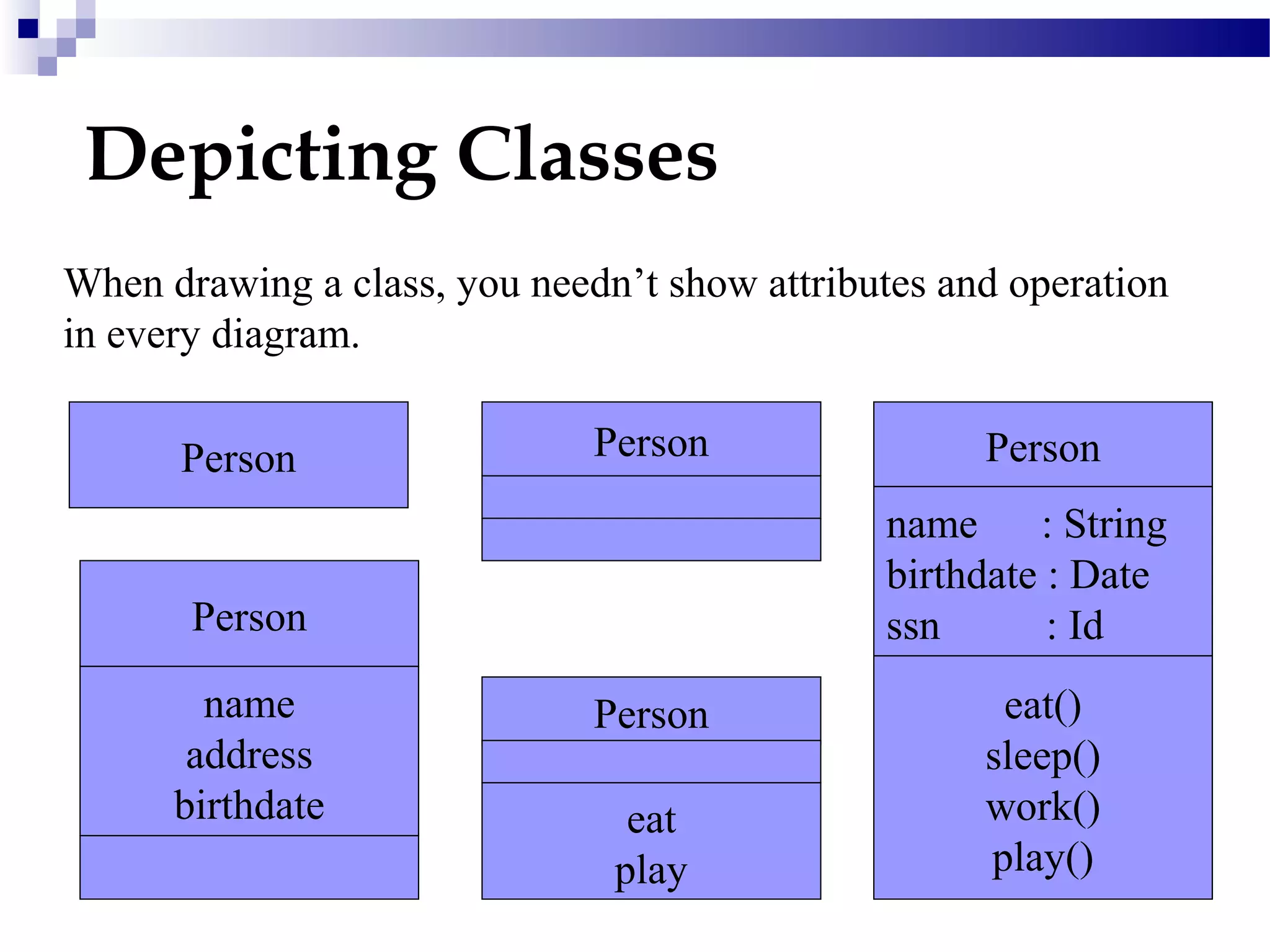 Class diagrams | PPT