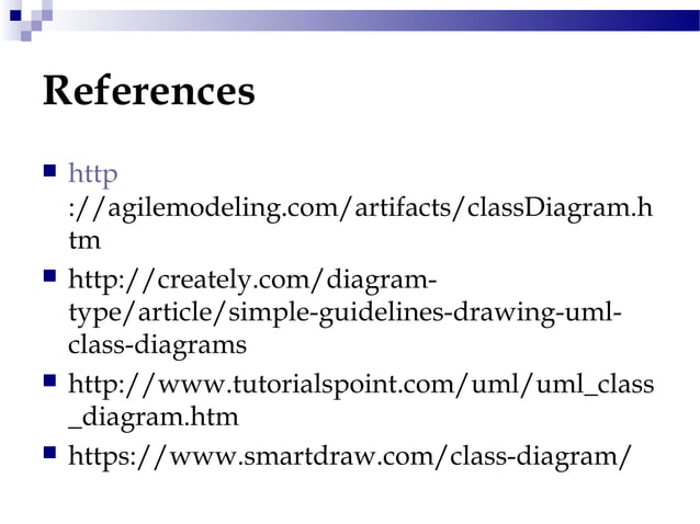 Class diagrams | PPT