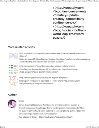 Class diagram templates to instantly create class diagrams creately ...