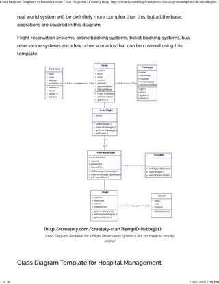Class diagram templates to instantly create class diagrams creately ...