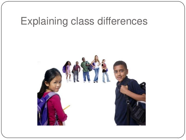 Class differences in education