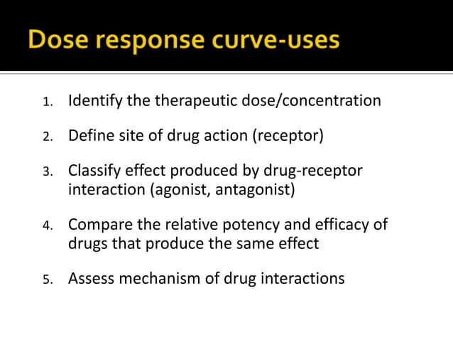 Class dose response curve | PPTX | Pharmaceutical Drugs | Medical Health