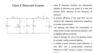Power class E inverter and rectifier.pptx