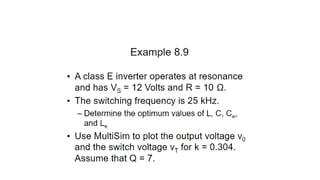 Power class E inverter and rectifier.pptx