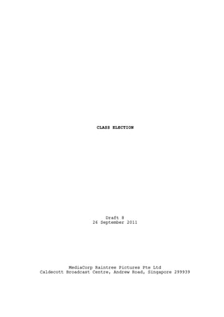 Class electiondraft08 | PDF