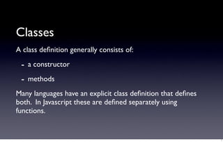 Javascript foundations: Classes and `this` | PPT