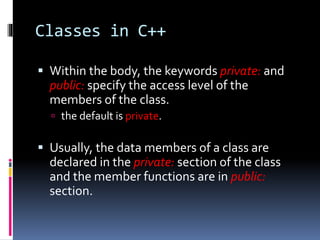Classes | PPT