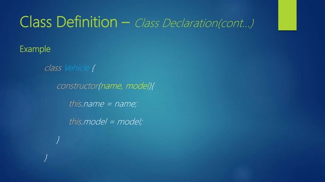 2. Classes | Object Oriented Programming in JavaScript | ES6 ...