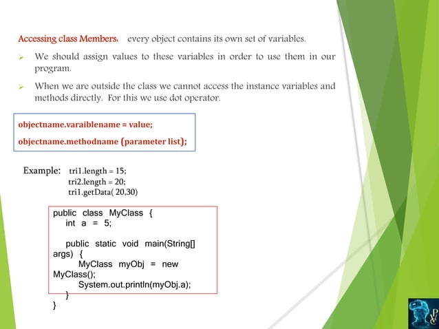 Classes Objects In Java Pptx Programming Languages Computing 2697
