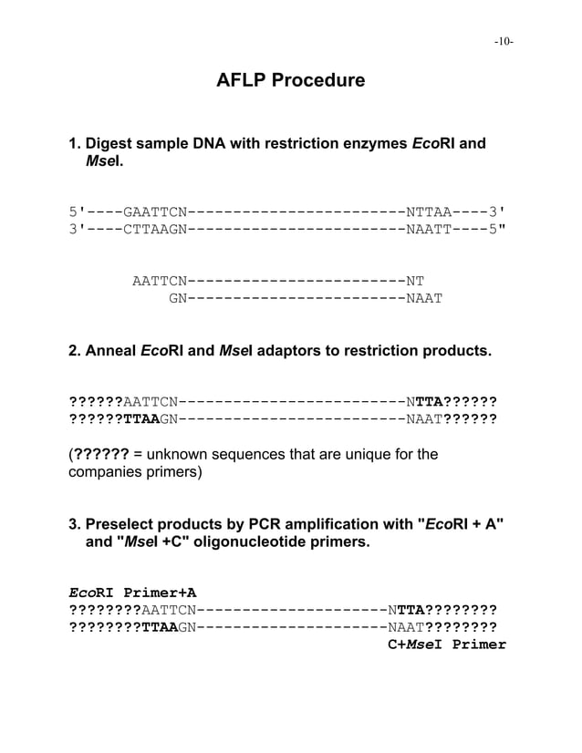 Classes of-molecular-markers | PDF | Biotech and Biomedical Industry | Industries
