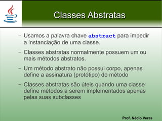 Classes abstratas e interfaces | PDF