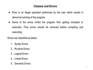 Classes and Errors.pdf