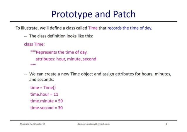 Python Programming Adp Vtu Cse 18cs55 Module 4 Chapter 2 Ppt