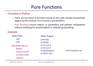 Python Programming ADP VTU CSE 18CS55 Module 4 Chapter 2 | PPT