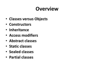 Classes And Objects | PPTX