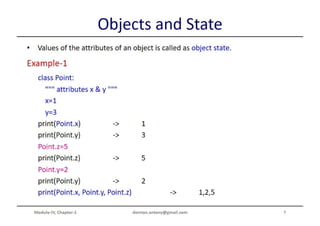 Python Programming ADP VTU CSE 18CS55 Module 4 Chapter 1 | PPT