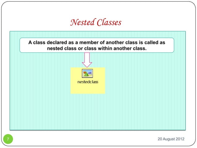 Classes And Objects 21 Aug Pptx Programming Languages Computing