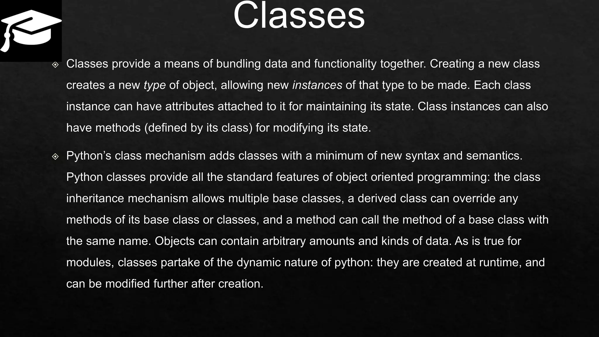 Classes And Objects Ppt