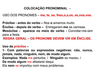 Estudo das Classes de Palavras do Português | PPTX