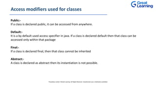 Classes in Java great learning.pdf