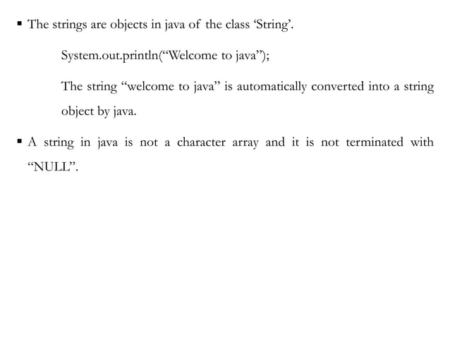 object oriented programming using java, second sem BCA,UoM | PPTX
