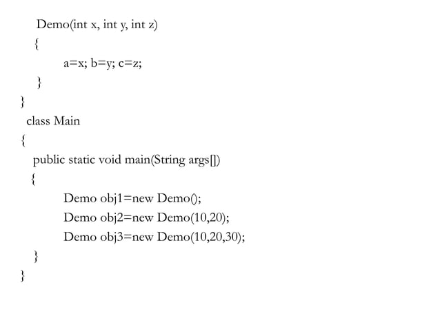 Object Oriented Programming Using Java Second Sem Bcauom Pptx
