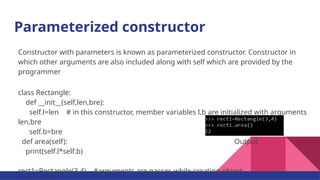 Classes and Objects _ | PPTX