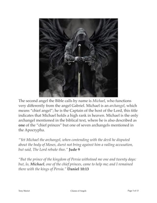 Classes of Angels | PDF