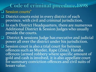 Classes of criminal cours | PPTX