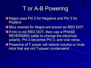 Classes Of Microphones | PPT