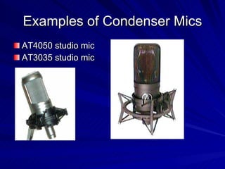 Classes Of Microphones | PPT