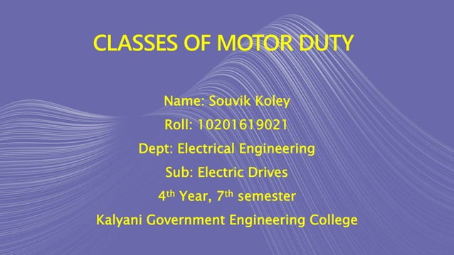 CLASSES OF MOTOR DUTY.pptx