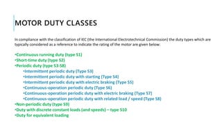 CLASSES OF MOTOR DUTY.pptx
