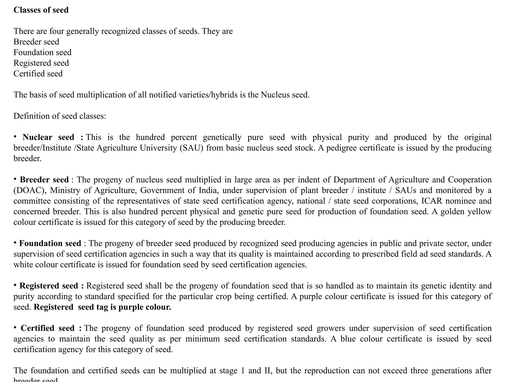 Classes of seed.pptxbcvbxbxcvvzdvddfdfdsfdss | PPTX