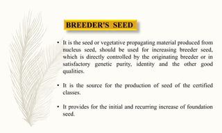 Classes of seeds | PPT