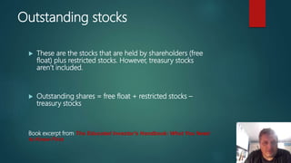 Classes of stocks and mutual funds | PPTX