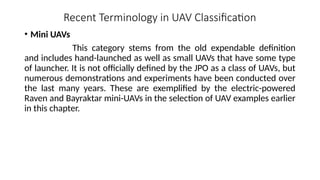 Classes of Unmanned Aerial vehicles and Systems.pptx