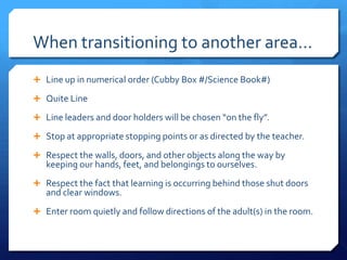 Class expectations | PPTX