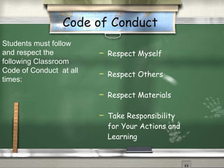 Class Expectations & Procedures | PPT | Homework and Study | Education