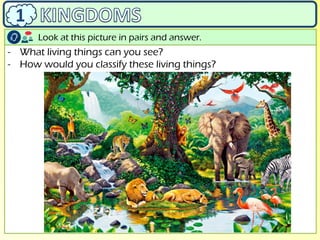 Class explanation - The Classification of Living Things | PDF